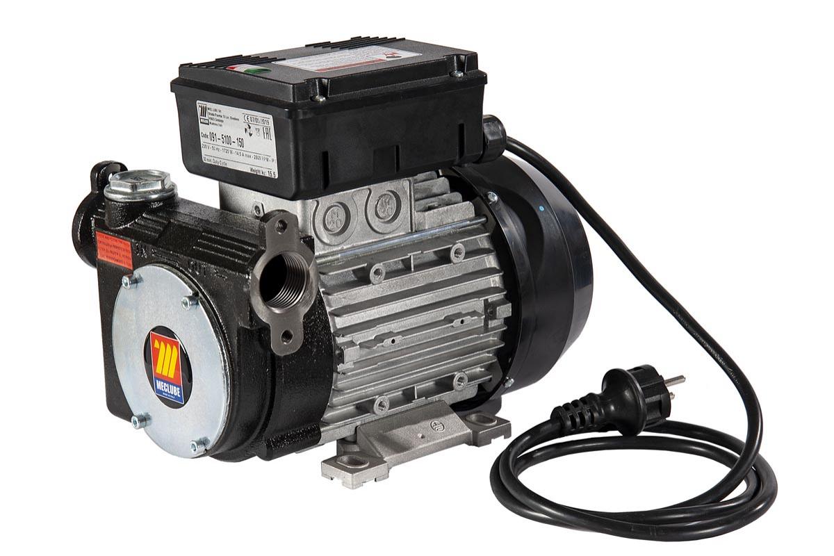 Meclube elektrische dieselpomp 230V 150 L/min | Leijenaar