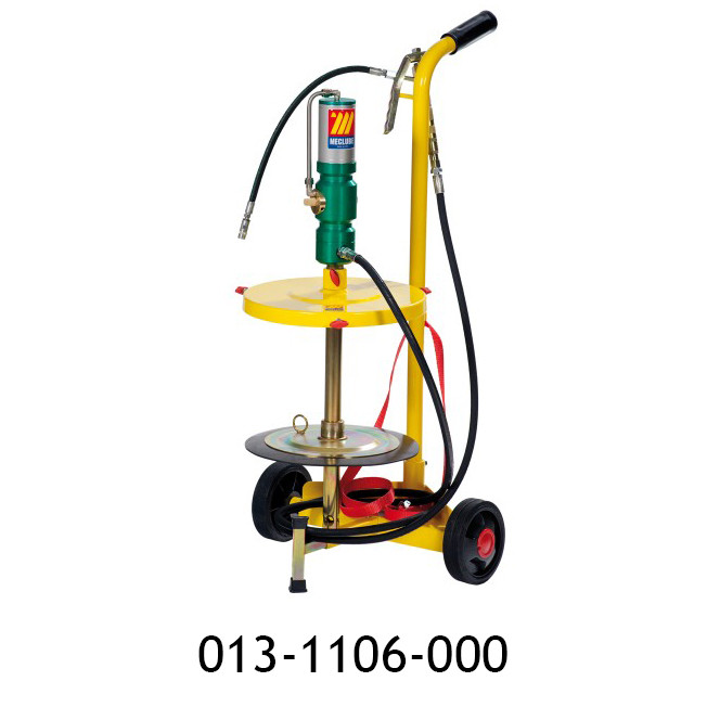 Meclube pneumatische vetpomp op kar 18-30kg, 60:1 | Leijenaar